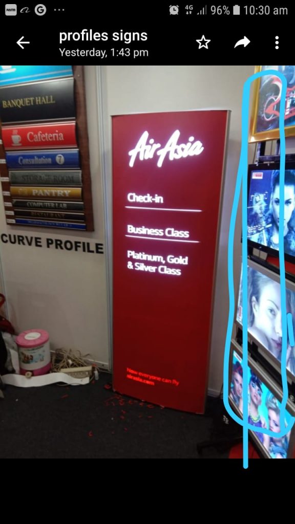 Aluminium Inner Signages - LED Sign Board in Hyderabad | Global Signs