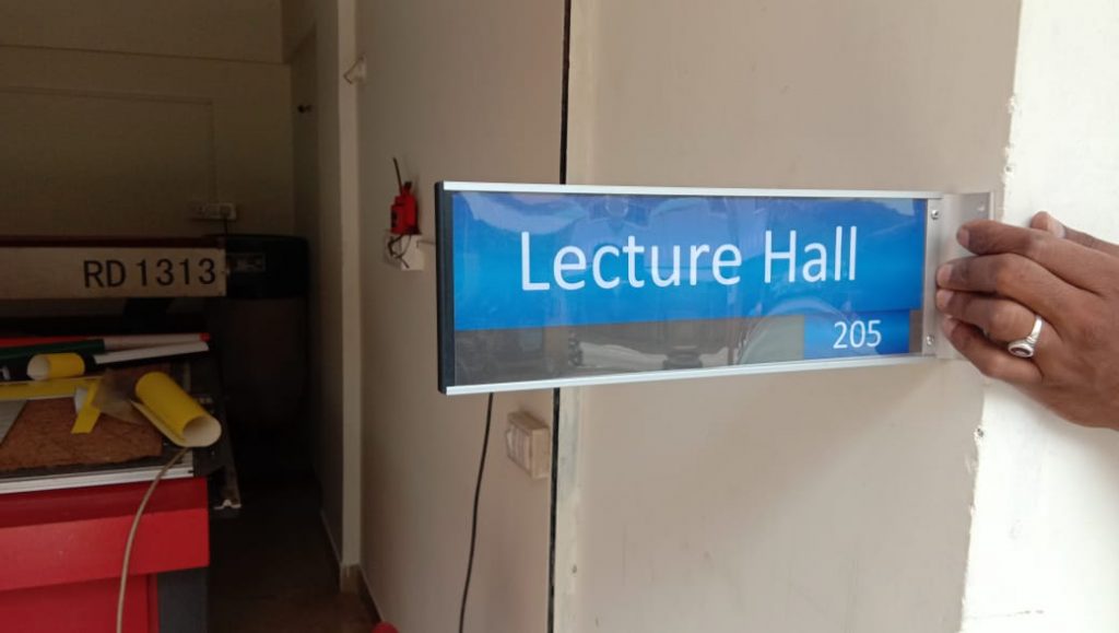 Aluminium Inner Signages - LED Sign Board in Hyderabad | Global Signs